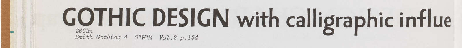 From the Collection: The Women of Photo-Lettering - Letterform Archive