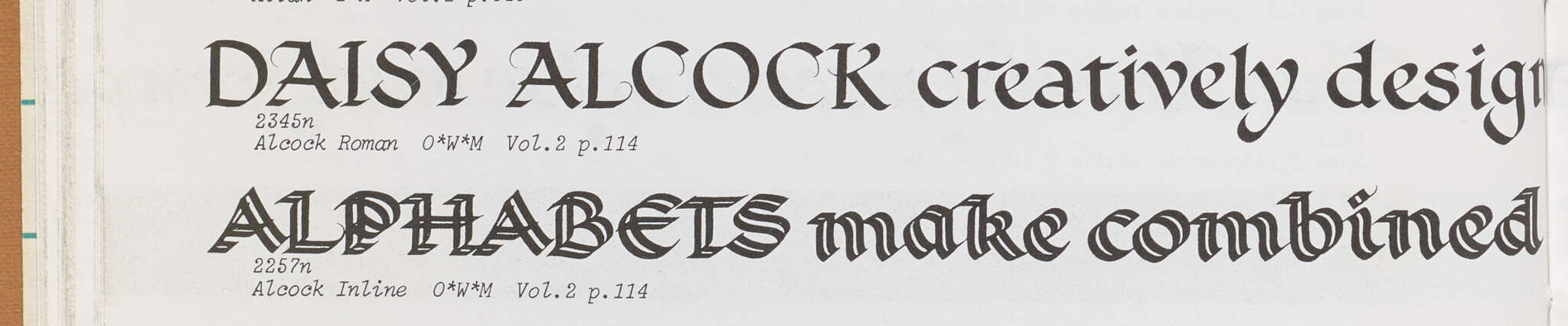 From the Collection: The Women of Photo-Lettering - Letterform Archive