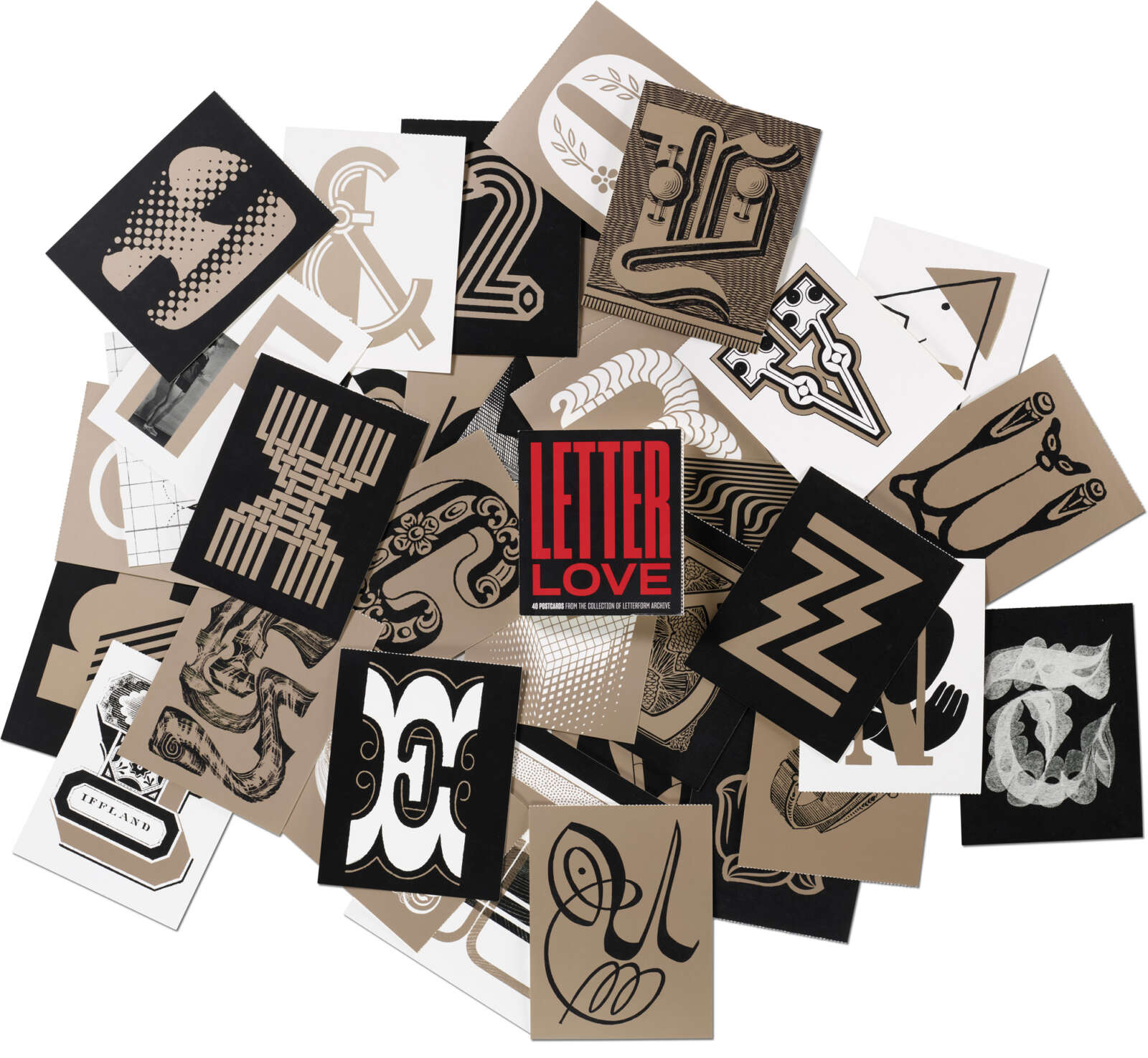 Letter Love: 40 Postcards from the Collection of Letterform Archive ...
