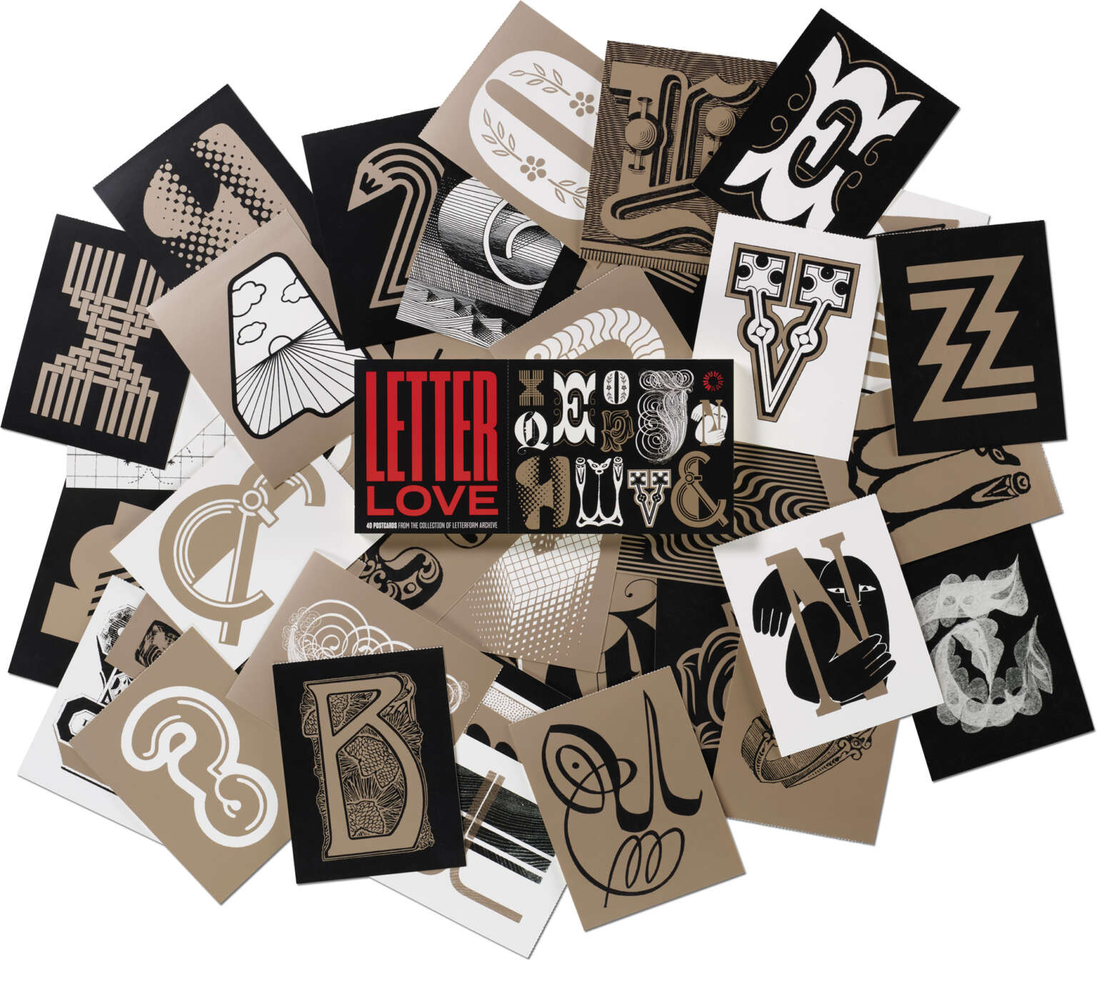 Letter Love: 40 Postcards from the Collection of Letterform Archive ...
