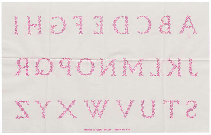 For Your Reference: Threading Letters - Letterform Archive