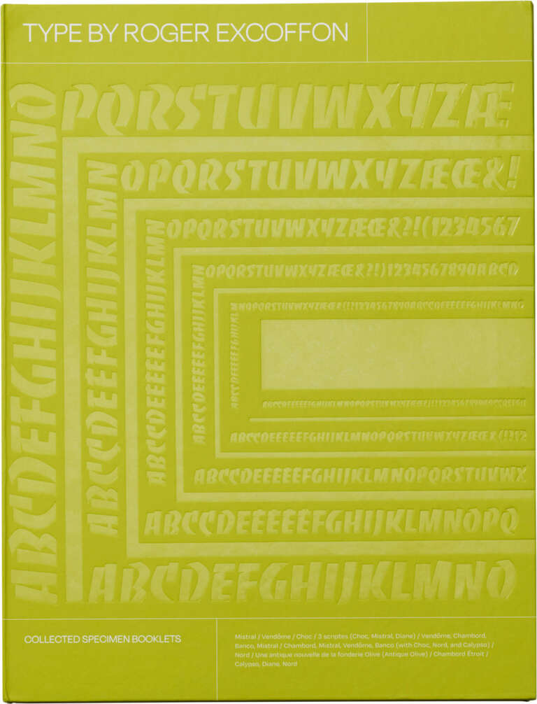 Emigre Fonts: Type Specimens, 1986–2024 - Letterform Archive