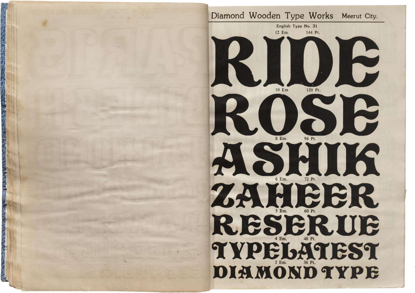 This Just In: Diamond Wooden Type Works - Letterform Archive