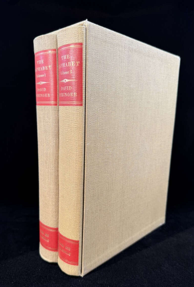 David Diringer: The Alphabet, vols. 1–2 | Letterform Archive