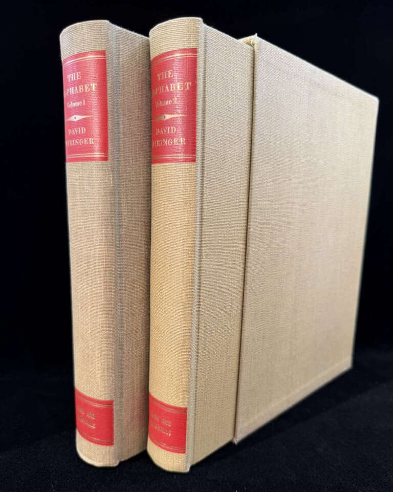 David Diringer: The Alphabet, vols. 1–2 | Letterform Archive